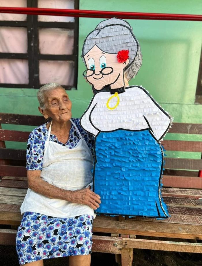 Doña Paula Calero, la mujer más longeva del municipio de Ticuantepe