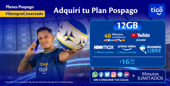Nuevo plan Pospago #SiempreConectado - Canal 10