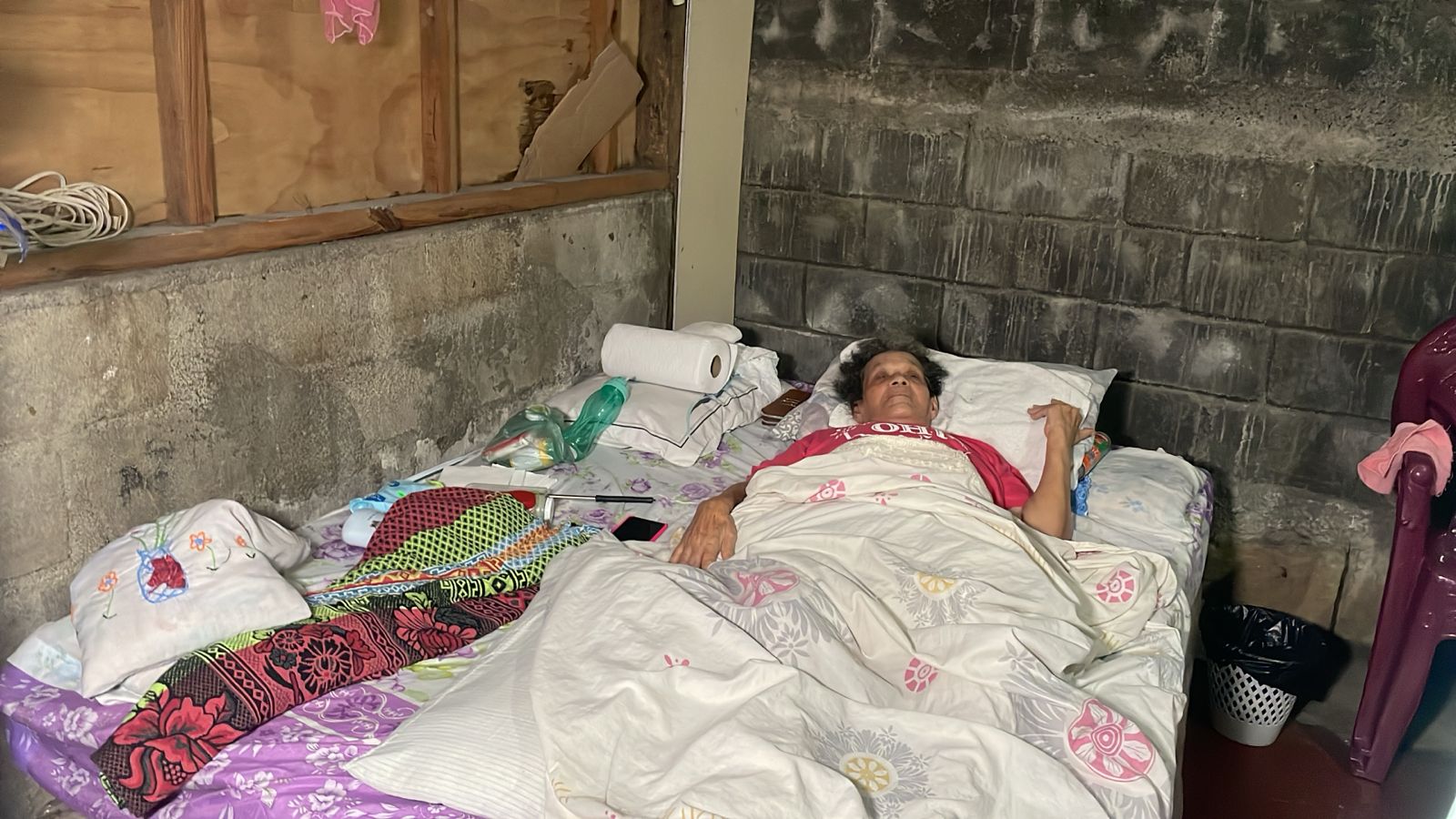 El deseo de doña María Cristina Bustos: una silla con ruedas.