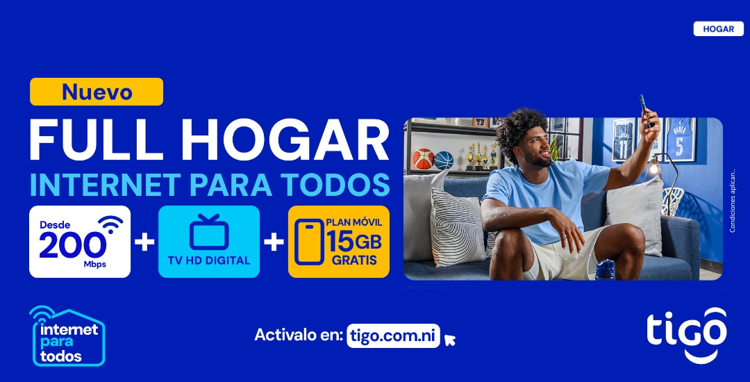 Tigo lanza el nuevo plan “Full Hogar” - Canal 10