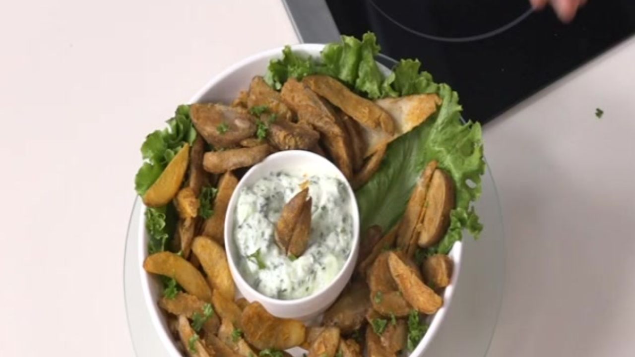 Cocina con Sabor: “Papas Wedges en salsa griega” - Canal 10
