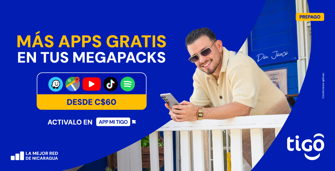 ¡TIGO ahora con más apps GRATIS en tus Megapacks! - Canal 10